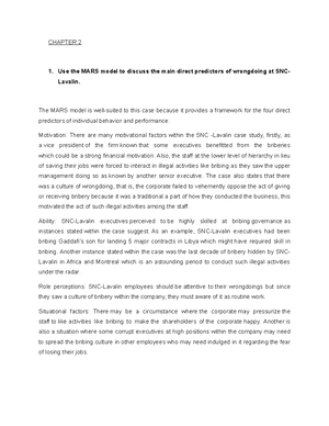 Individual Assignment MGT430 Case Study - FACULTY OF ACCOUNTANCY ...