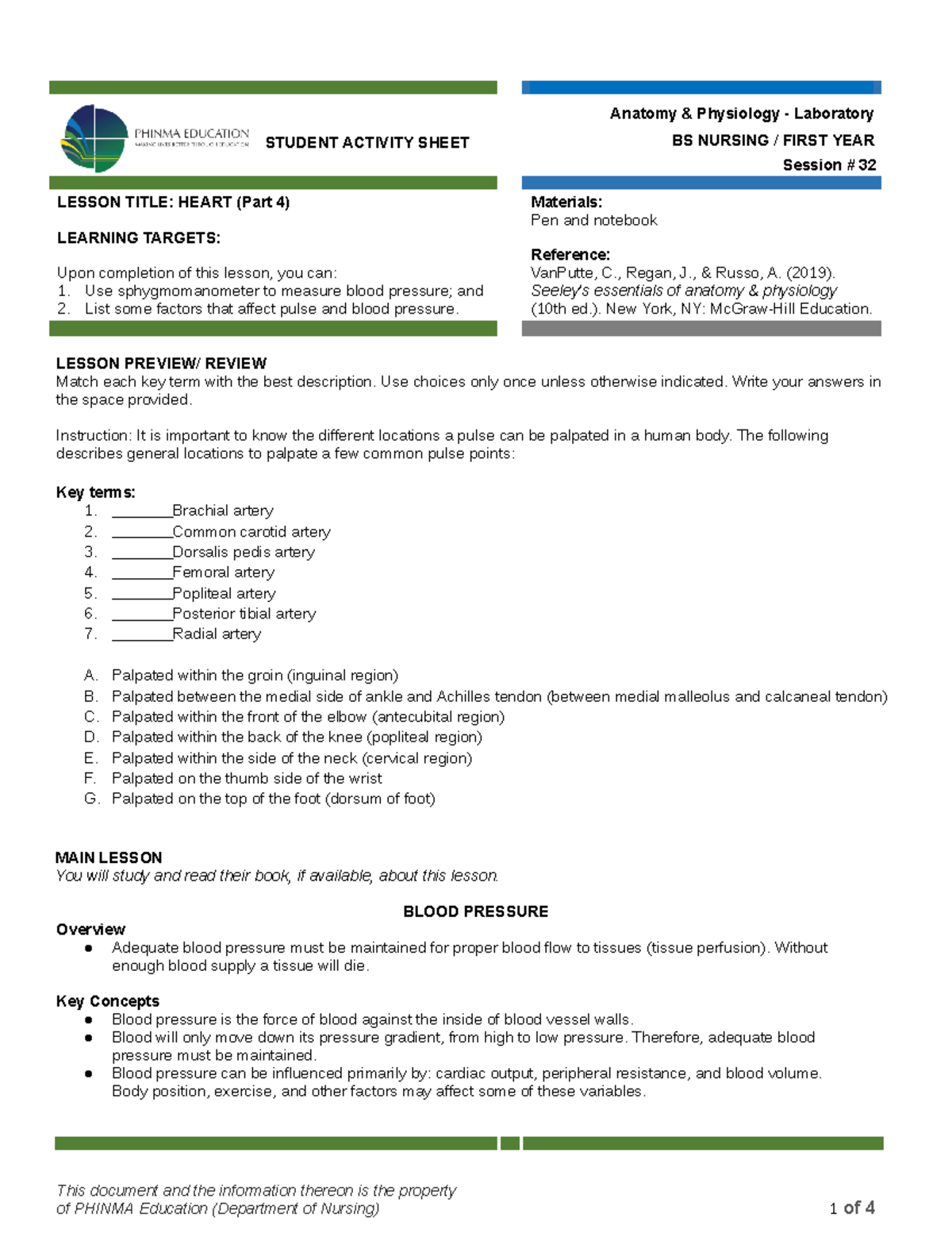 Copy of Session #32 SAS - Ana Phy (Lab) - This document and the ...