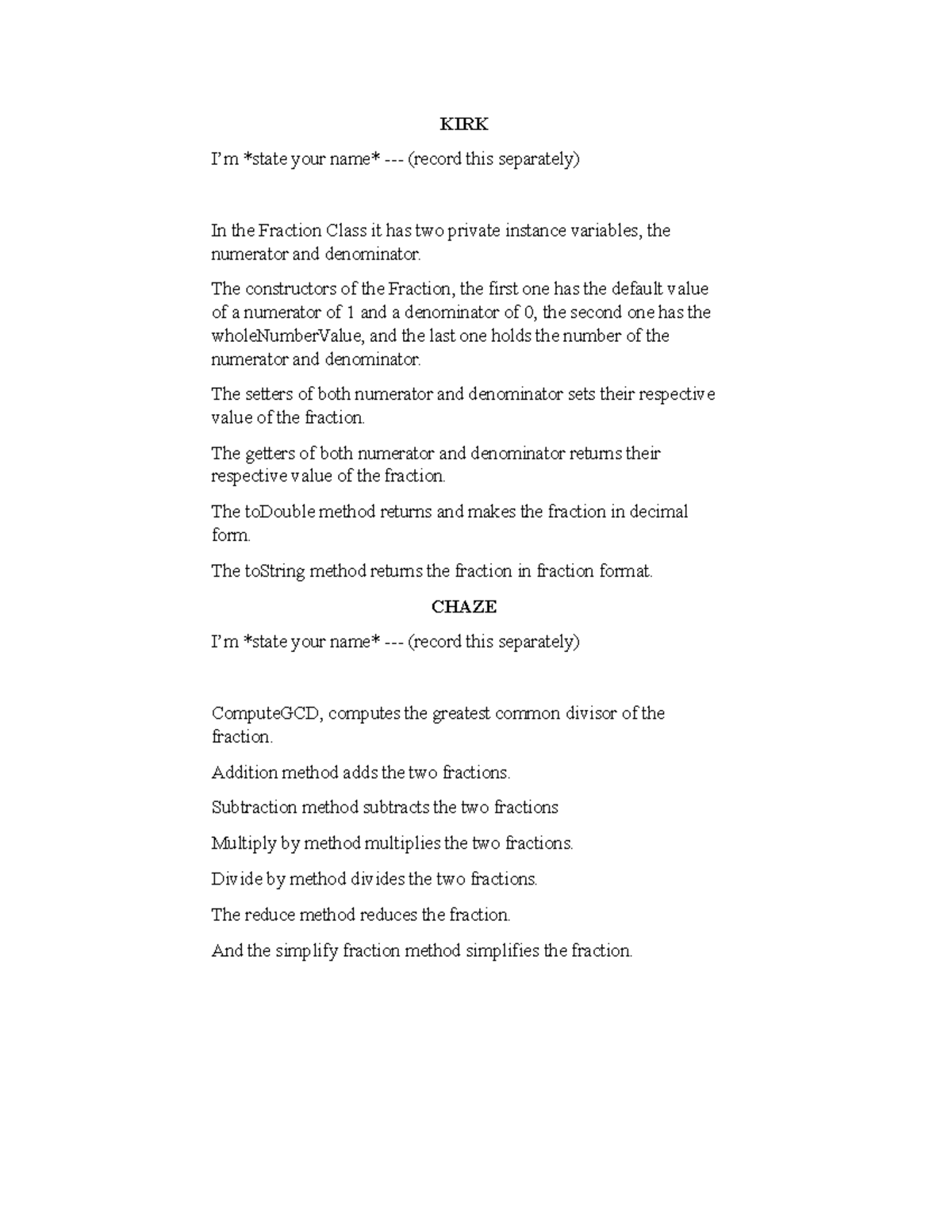 Revised-Script-Mixed Fractions - KIRK I’m state your name - (record ...