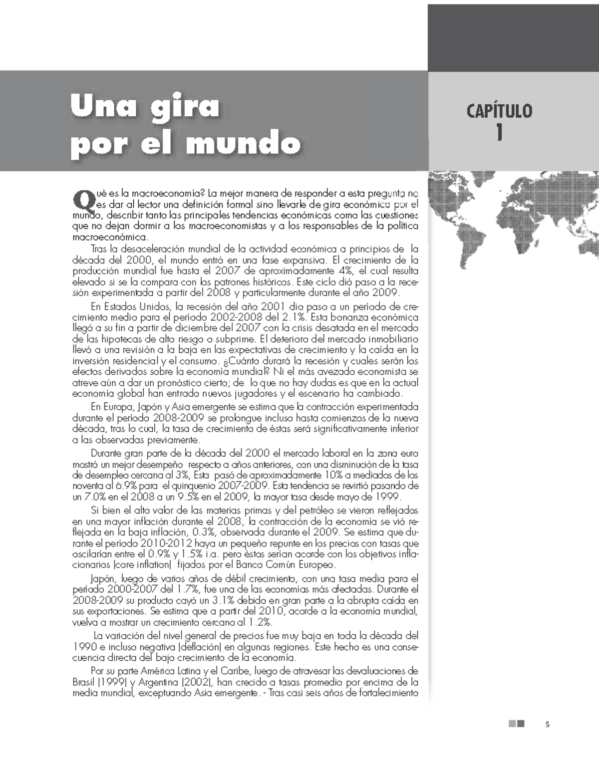 Blanchard y Pérez Enrri (2011 ) Macroeconomia Aplicaciones para Latinoamerica - 5 Una gira por ...