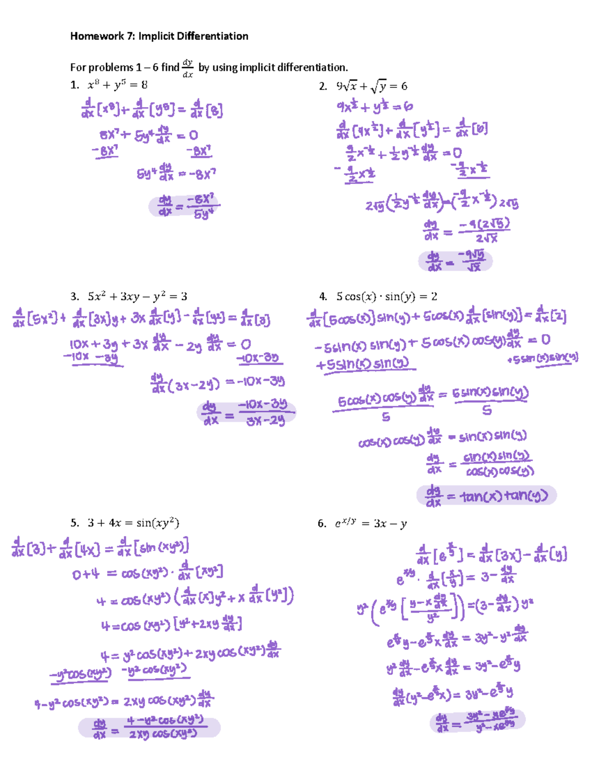 Assignment 7 - instructor Leslie Rodriguez - Homework 7: Implicit ...