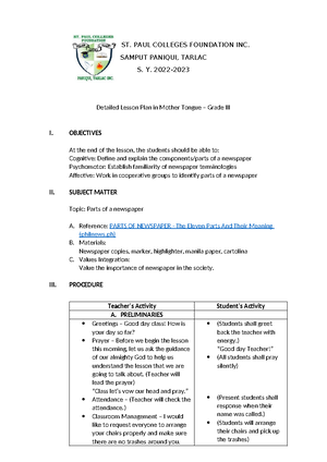 ATG 3 - GEN MATH - Lesson guide for teachers - ADAPTIVE TEACHING GUIDE ...