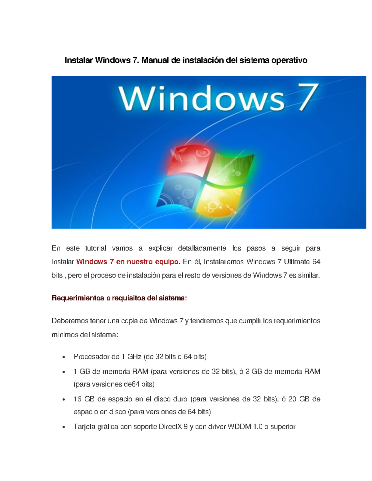 Tuturial Instalación de Windows 7 (paso a paso) 2021 - Instalar Windows ...