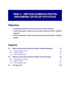 Model Examen 2023 - Statistica Statistics - ASE Bucuresti - Studocu