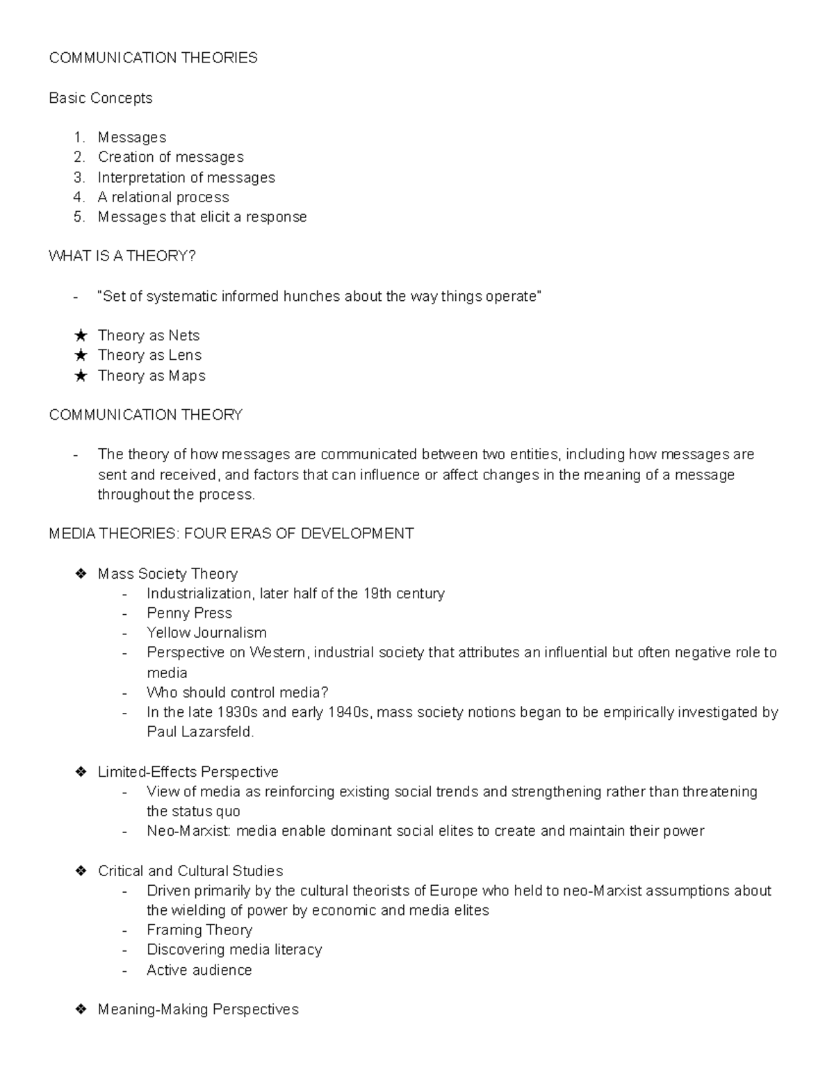 [UPM BA Or Com] Comm 130 - Introduction to Communication Theories ...