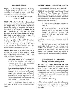 LEGAL FORMS REVIEWER - By: Atty. Edwin M. Carillo The patterns of legal ...