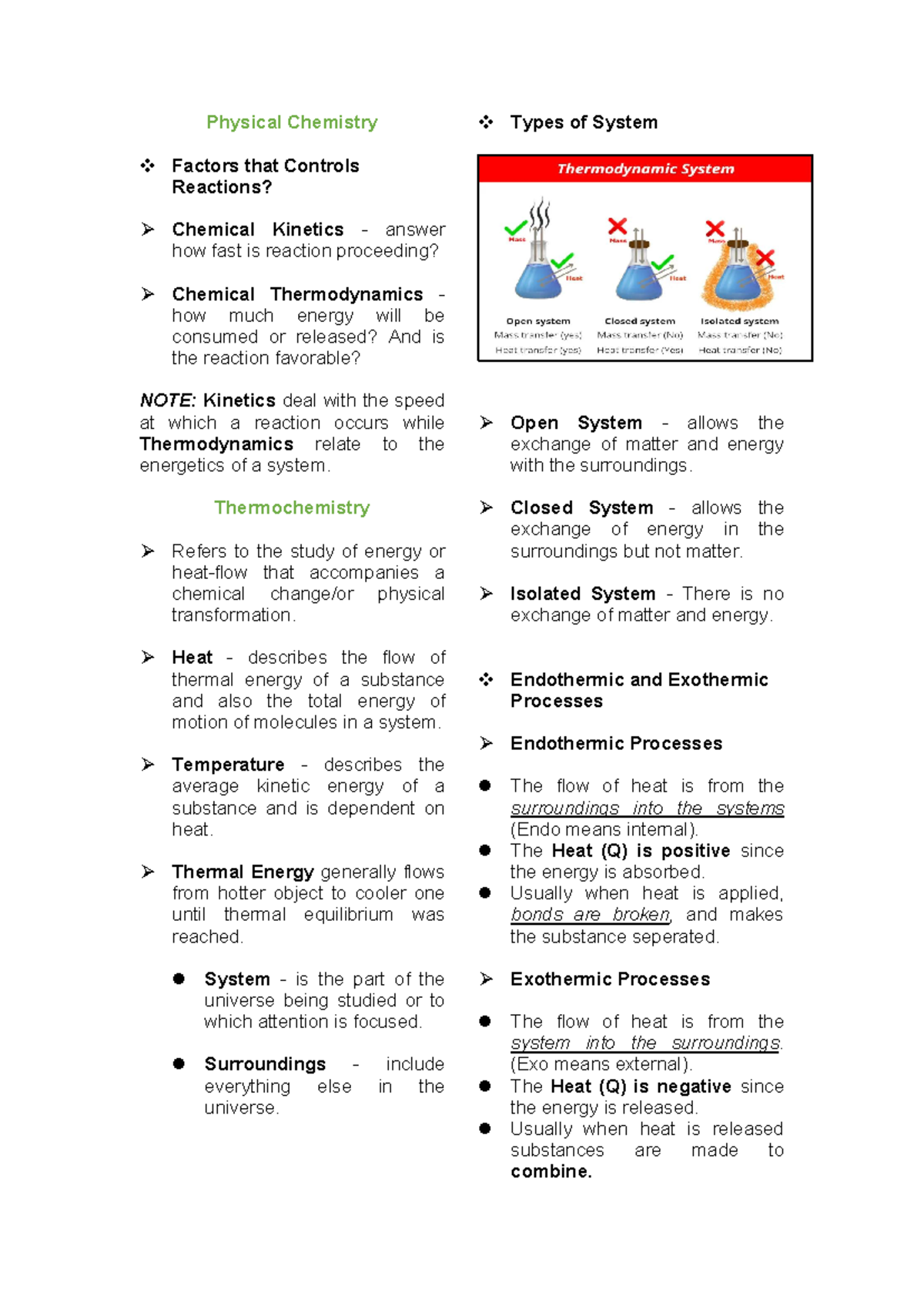 Thermo Chemistry-and-Chemical-Kinetics - Physical Chemistry Factors ...