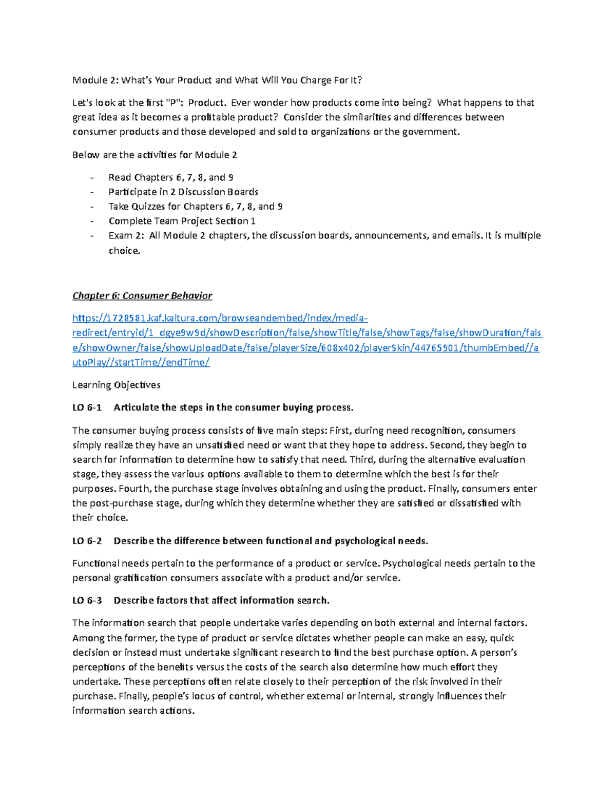 Module 2 - Module 2: What’s Your Product and What Will You Charge For ...