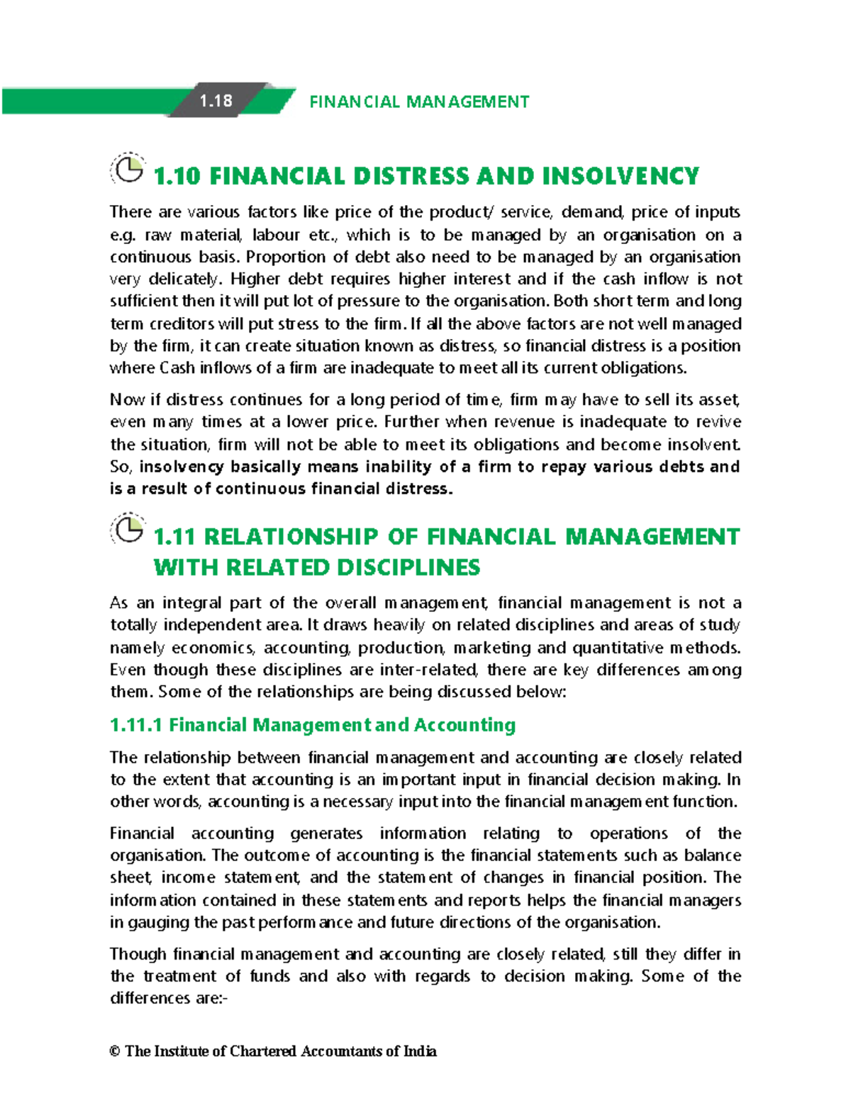 Scope and Objectives of Financial Management 18 20 - 1 FINANCIAL ...