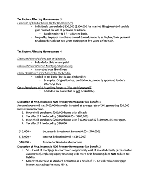 Real Estate Notes From In-Lecture Classes (August) - Real Estate Notes ...