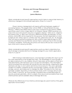 CS 230 Module 3 Project Software Design v3 - Crunch Time CS 230 Project Software Design Template ...