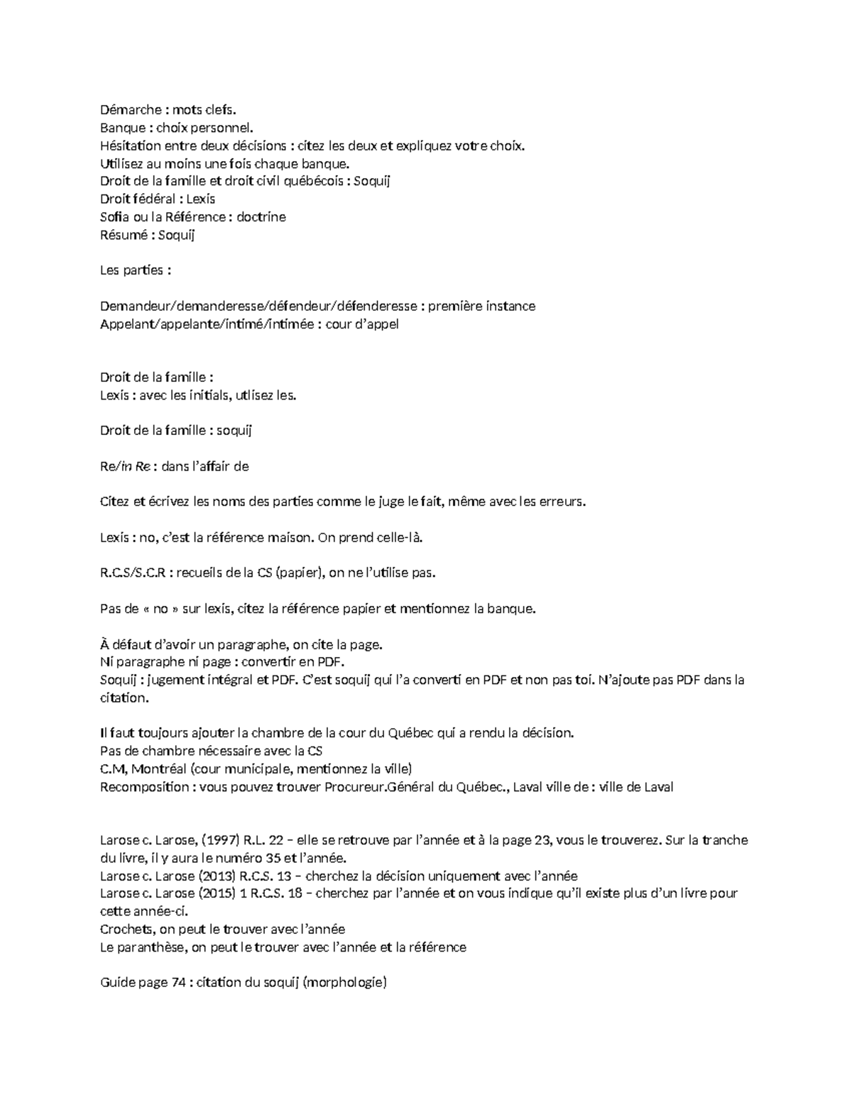 TP 2 notes de classe - Démarche : mots clefs. Banque : choix personnel ...