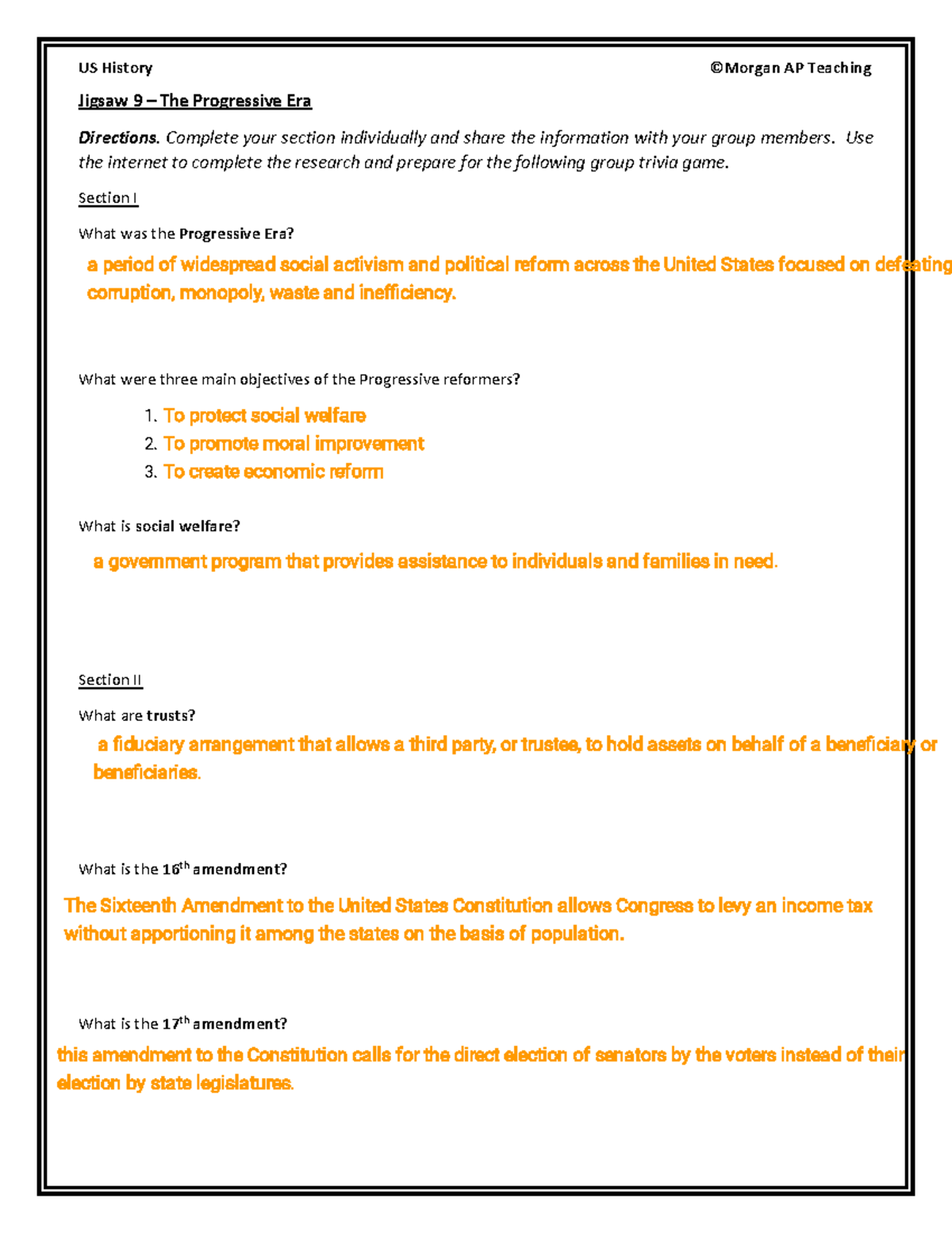 Kami Export - Aleesha Lawrence - Jigsaw 9 - The Progressive Era - US ...