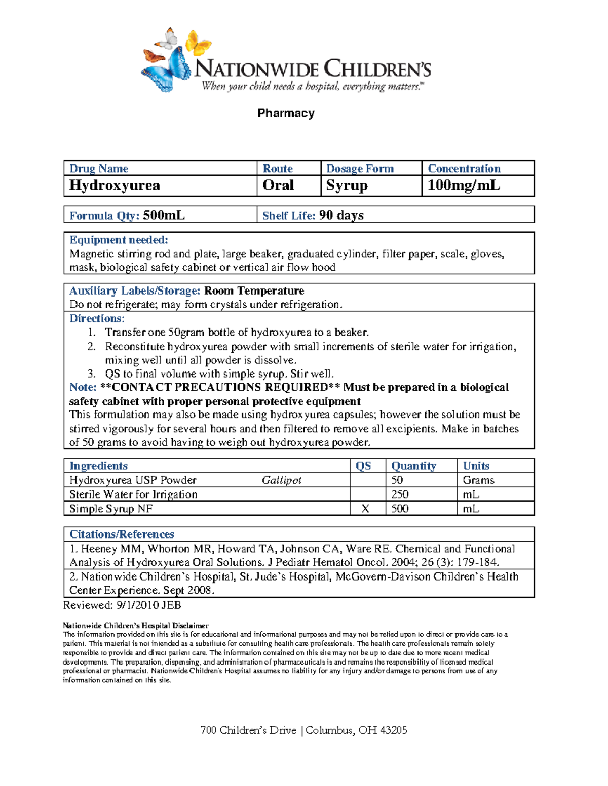 Compounding medications - how to mix - guide (Various drugs) - Pharmacy ...