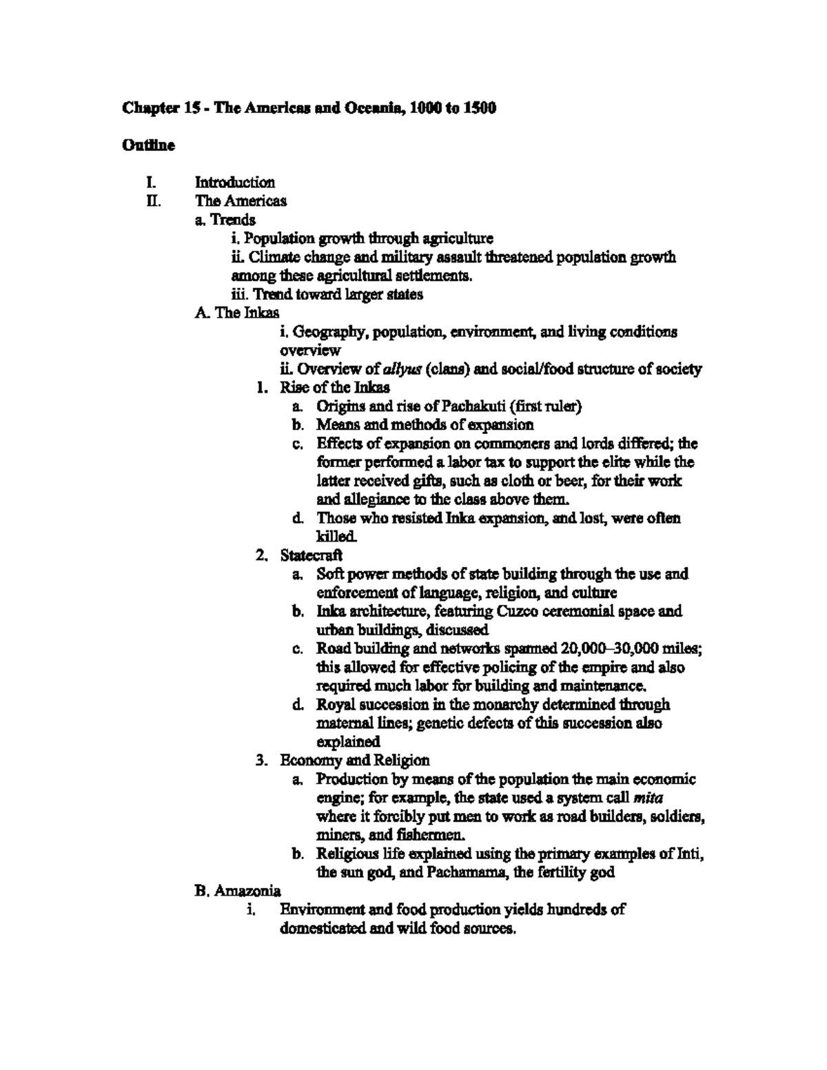 1-ch15-outline - Lecture Notes - HIST 1020 - Studocu