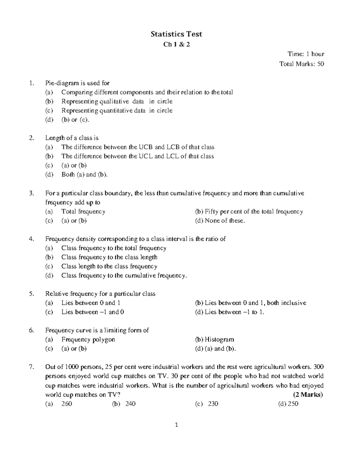 Stats Test Paper Ch-1,2 1052855 2022 10 03 13 46 - Statistics Test Ch 1 ...