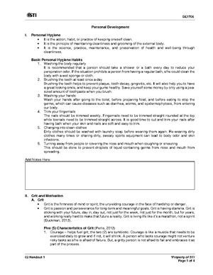 02 Handout 1 Contemporary - 02 Handout 1 *Property of STI The Story of ...