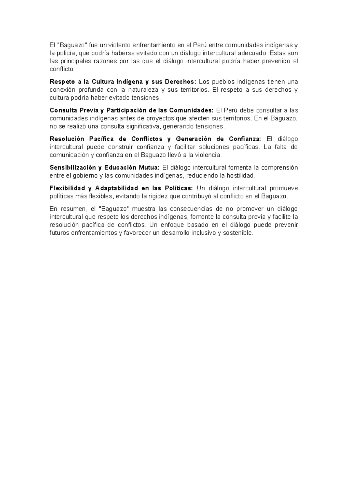 EL Baguazo PERU - El "Baguazo" fue un violento enfrentamiento en el ...