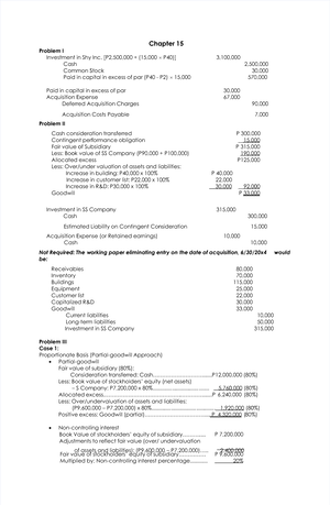 Auditing theory cabrera answer key - CHAPTER 1CHAPTER 1 PROFESSIONAL PRACTICE OF - Studocu