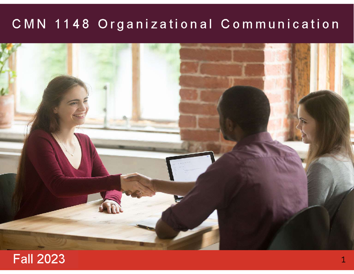 CMN 2023 CLASS 6 - W e e k T w o : R e v i e w o f F u n d a m e n t a ...