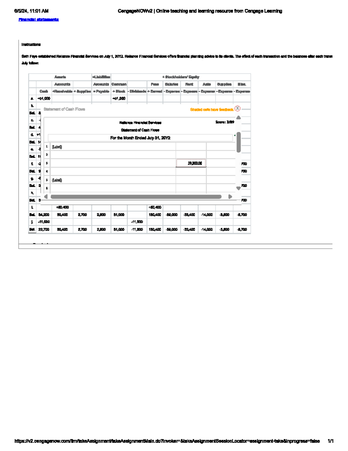 Homework Acct 1 Acc 1a Studocu
