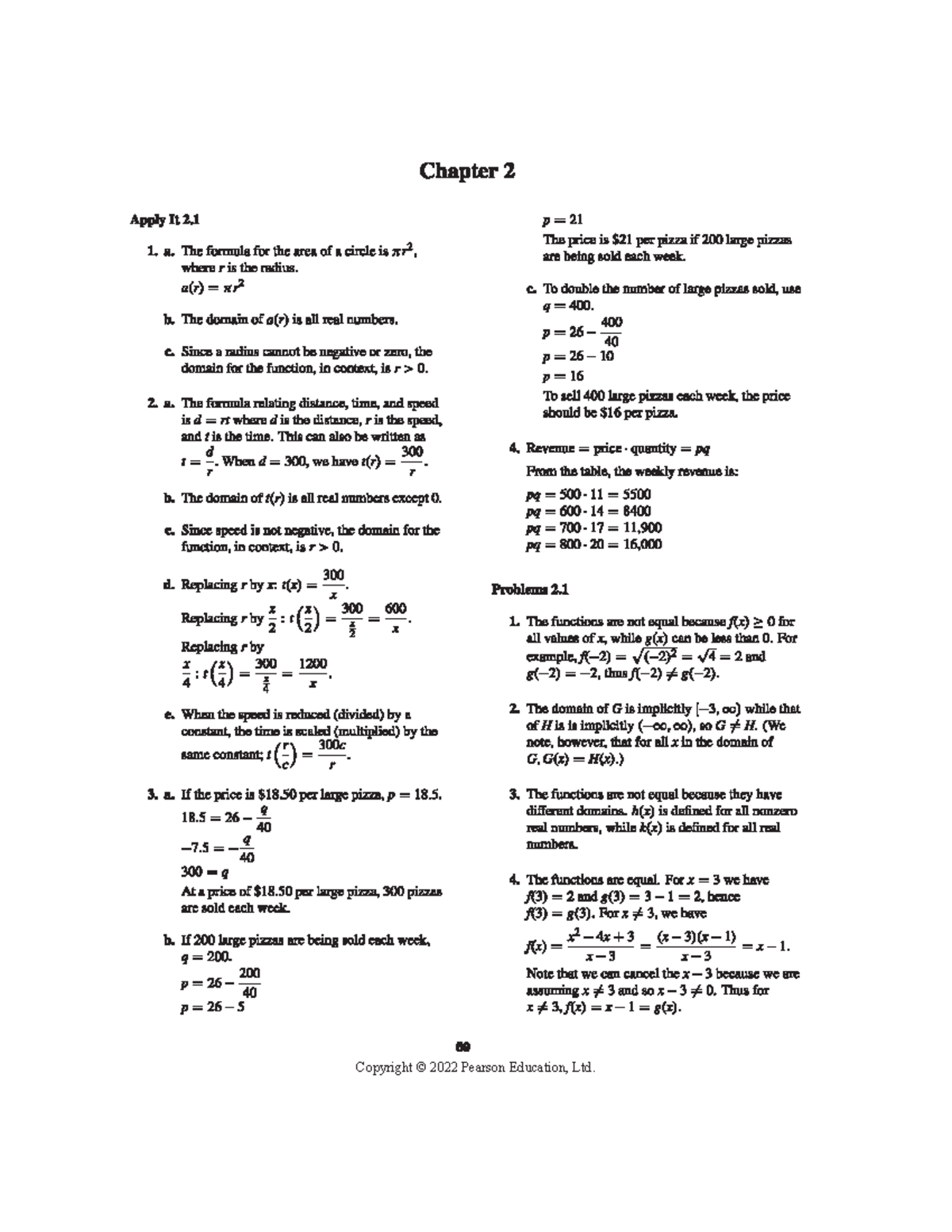 Sections 2 1 to 2 3 Introductory Mathematical Analysis for Business ...