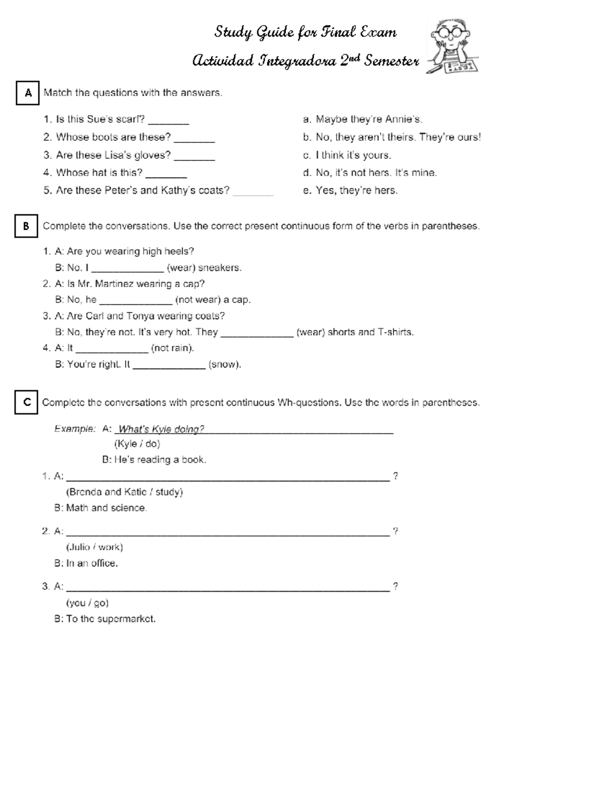 Ingles - educacion inclusiva - Study Guide for Final Exam Actividad ...