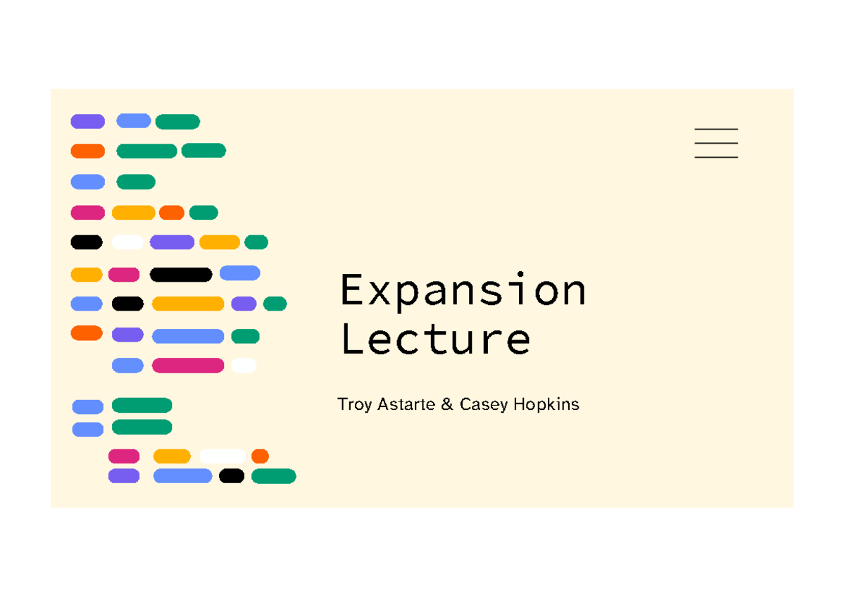 Lecture 13 Expansion Inheritance Recursion Enum Expansion 1206