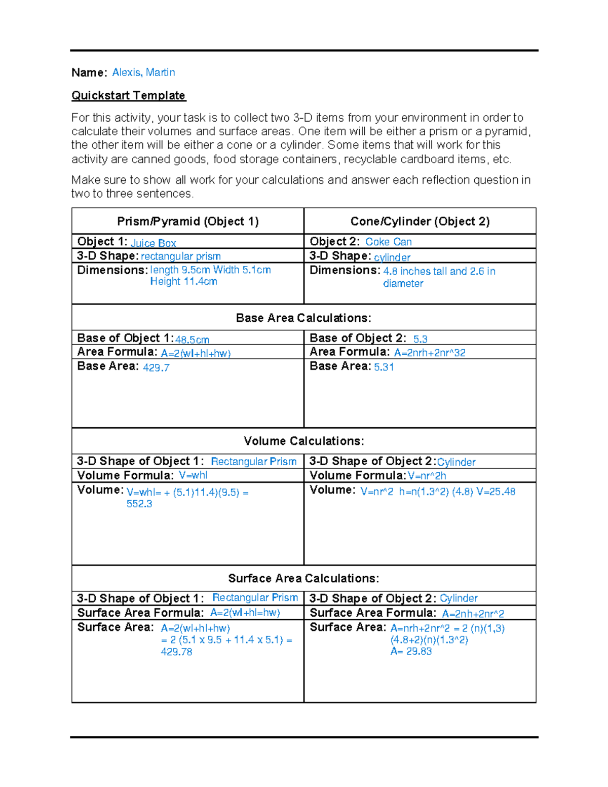 Quickstart template - hjjjjjjjjjjjjjjjjjjjjjjjjj - Name: Quickstart Template For this activity ...