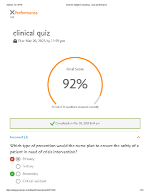 15 - practice test - Chapter 15: Concepts of Infusion Therapy ...