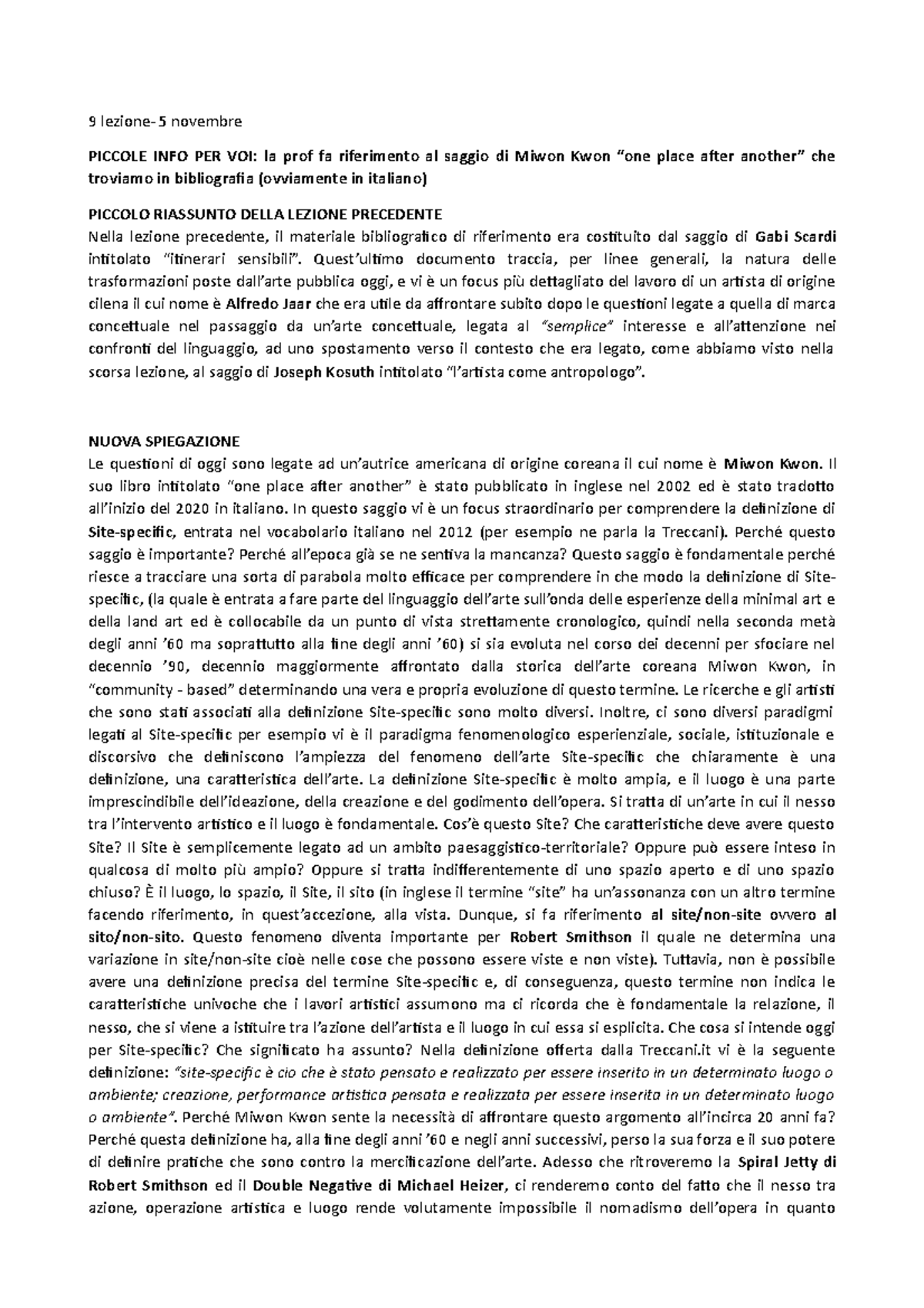 Lezione 9- 5 novembre - autori- descrizione opere - 9 lezione- 5 ...