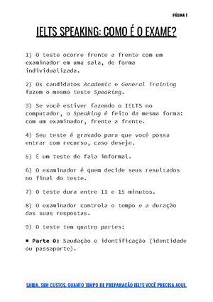 5. ILAC Ielts Test 20 - Audio Script - Lingua Inglesa X - Studocu