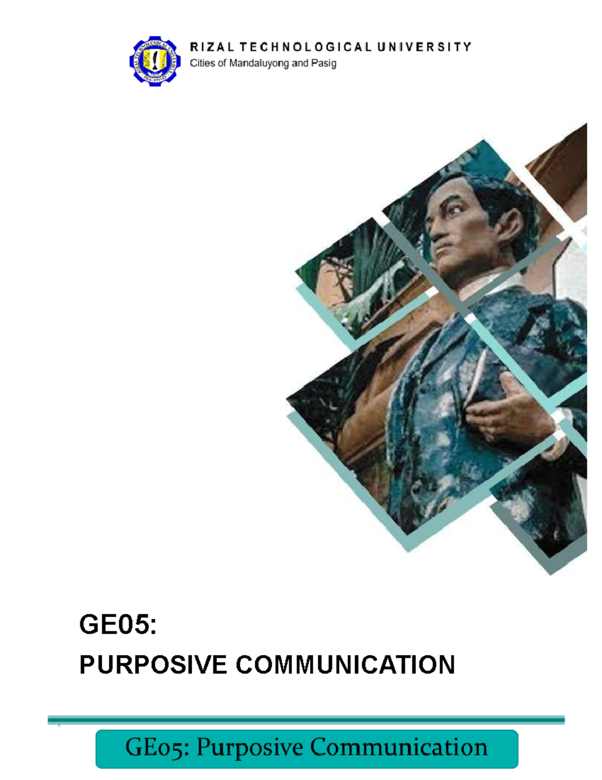 Module 7 Modes of Speaking - GE05: PURPOSIVE COMMUNICATION Topics ...