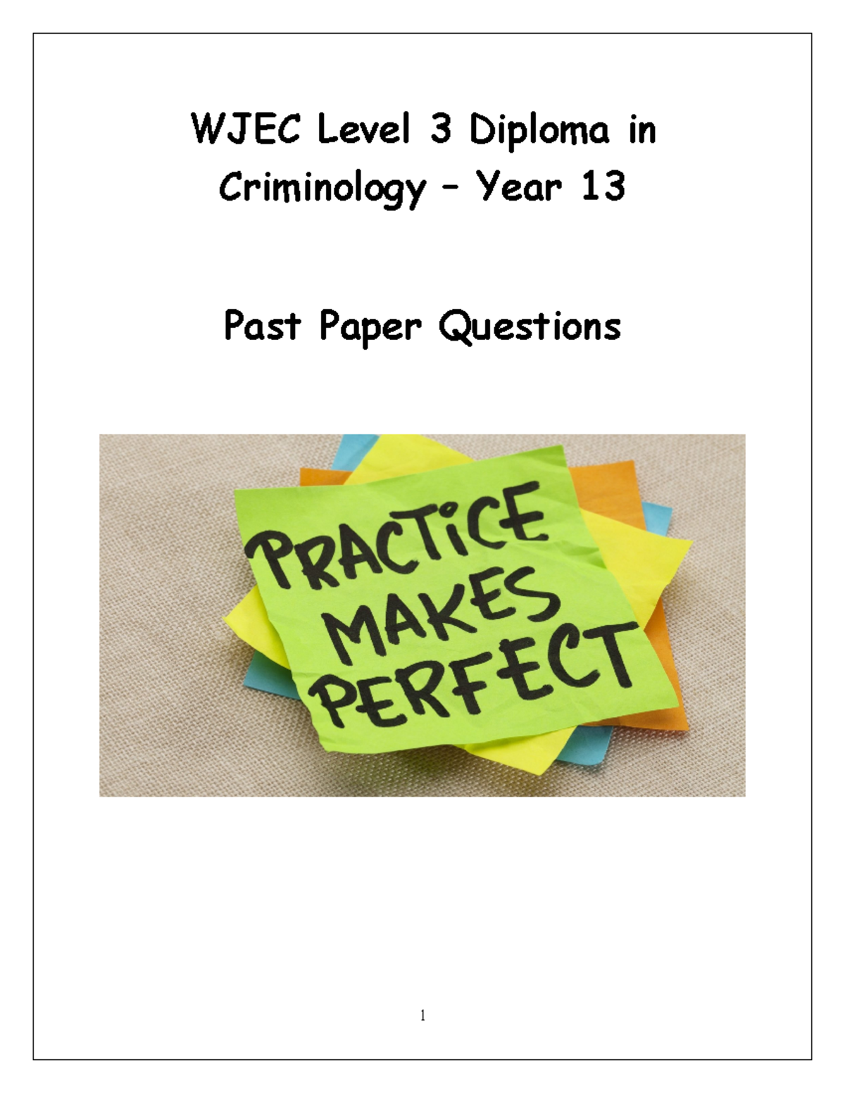 4 Unit 4 - PPQS - WJEC Level 3 Diploma in Criminology – Year 13 Past ...