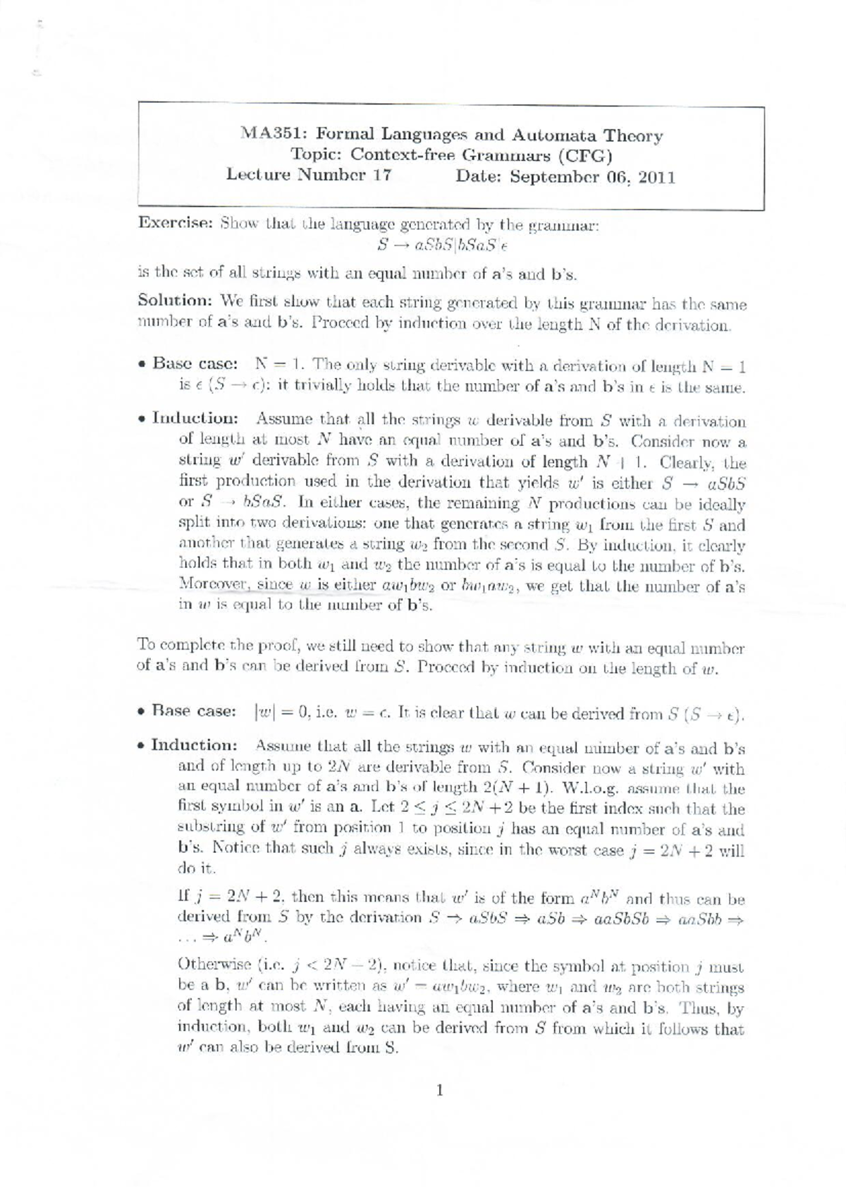 Cfl Examples - Assignment - Mathematics: Applications and Interpretation SL - Studocu