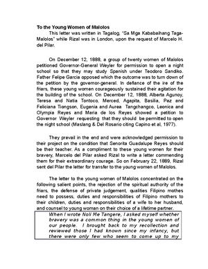 Rizal and La Solidaridad Newspaper - The aims of La Solidaridad were (1 ...