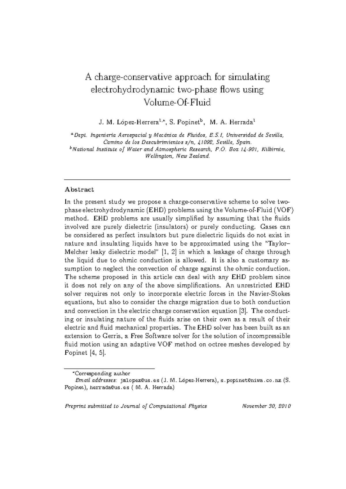 Ehd - hbkbnl mkmlk km - A charge-conservative approach for simulating ...