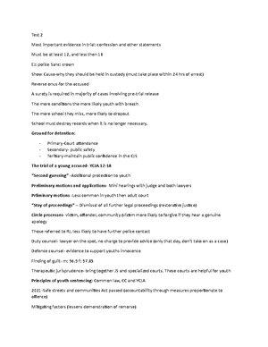 Assignement 2- word doc - Shawn Mungar Youth in Conflict with Law-PFP - Assignment # Elyse ...