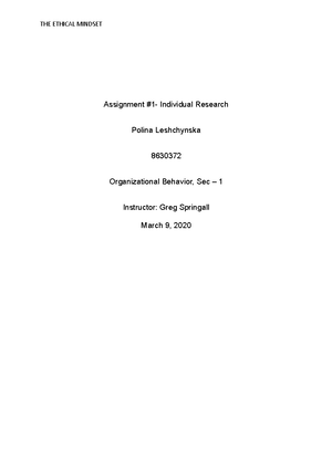 10- SDG Worksheet - Assignment - Conestoga College has recently ...