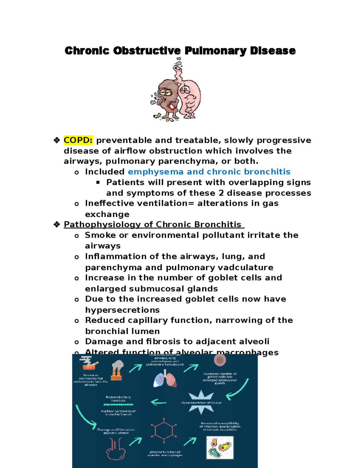 Chronic Obstructive Pulmonary Disease - Chronic Obstructive Pulmonary ...