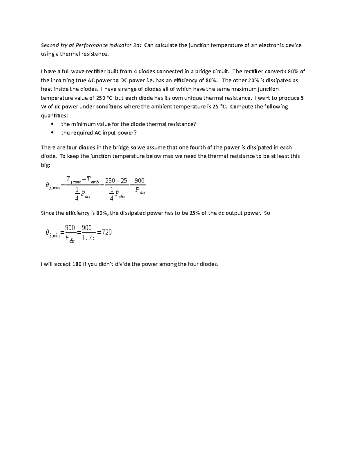 Solution to Second try at Performance indicator 3a - Second try at ...