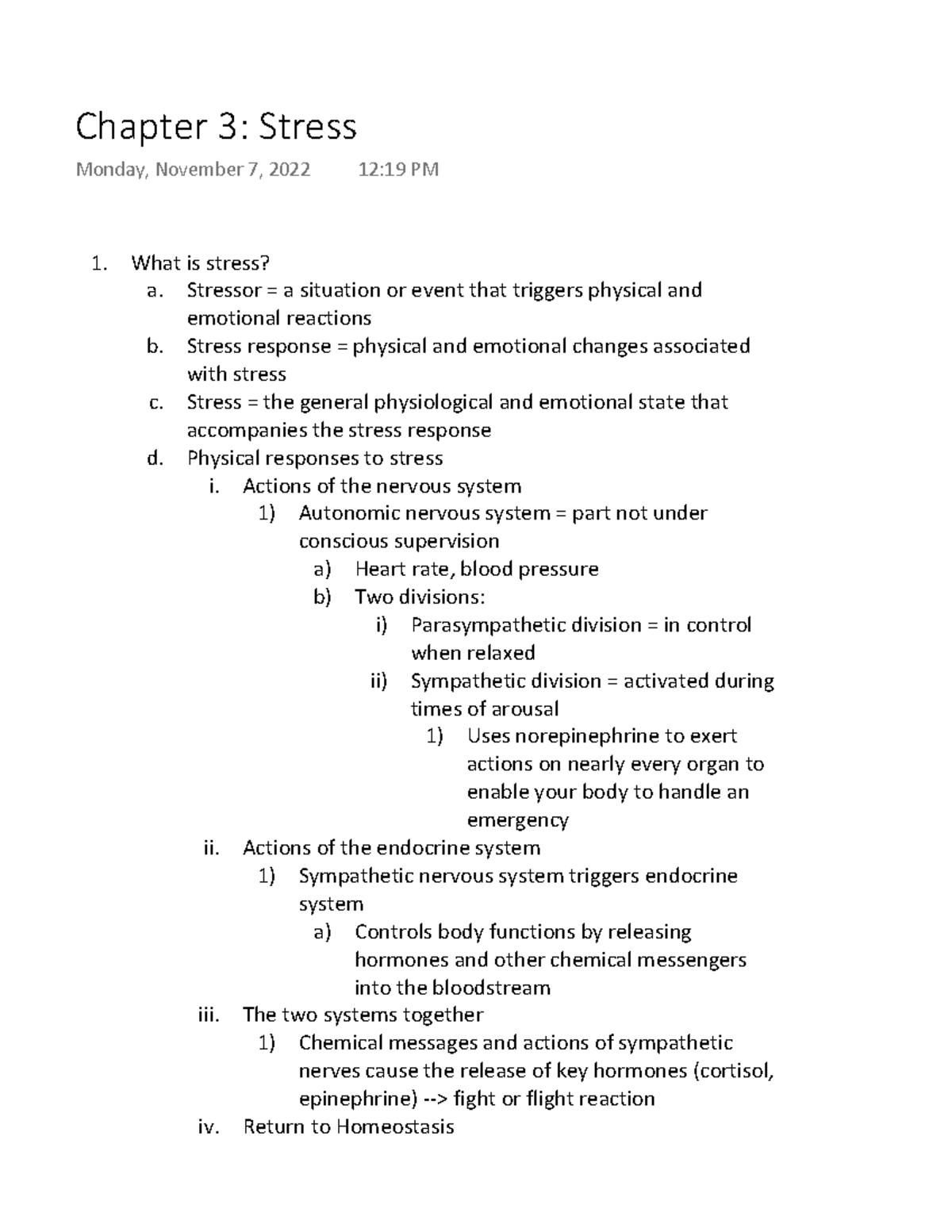 Chapter 3 Stress Textbook Notes Chp 3 What Is Stress Stressor A chapter-3-stress-textbook-notes-chp-3-what-is-stress-stressor-a