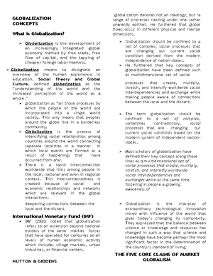 Module 1 - History of Globalization - Modern Globalization: Time Period ...
