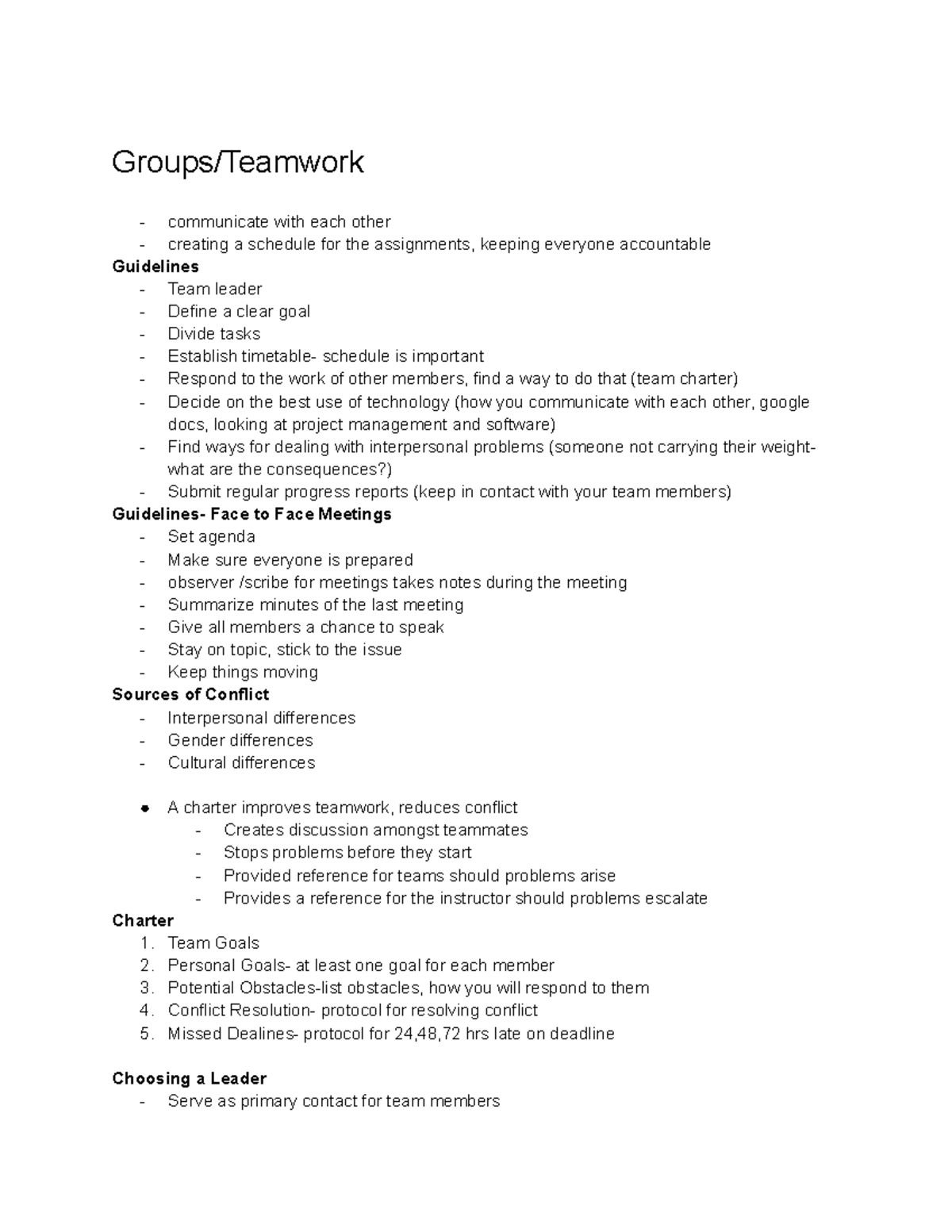 TECM- Teamwork - Groups/Teamwork communicate with each other creating a ...