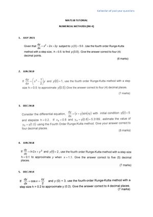 Tutorial Matrices and System Linear Equation - 3 - 3 · AP 4 = I 12-p 2 ...
