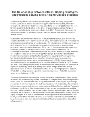 Research Paper Outline Example (for a Psychology paper) - Introduction ...