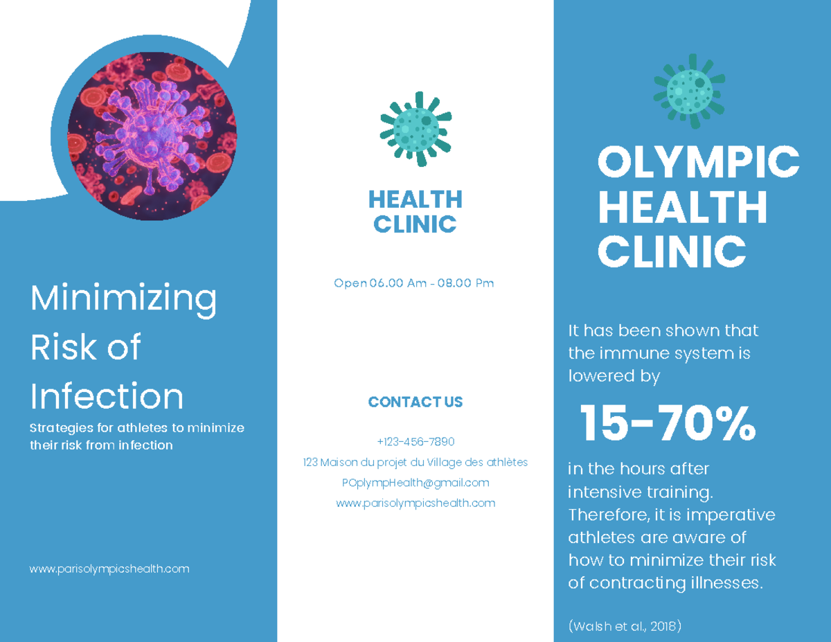 Minimizing Risk of Infection - OLYMPIC HEALTH CLINIC HEALTH CLINIC ...