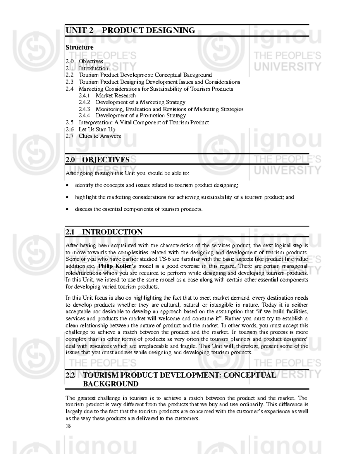 Product Design Unit b - Introduction to management. - UNIT 2 PRODUCT ...