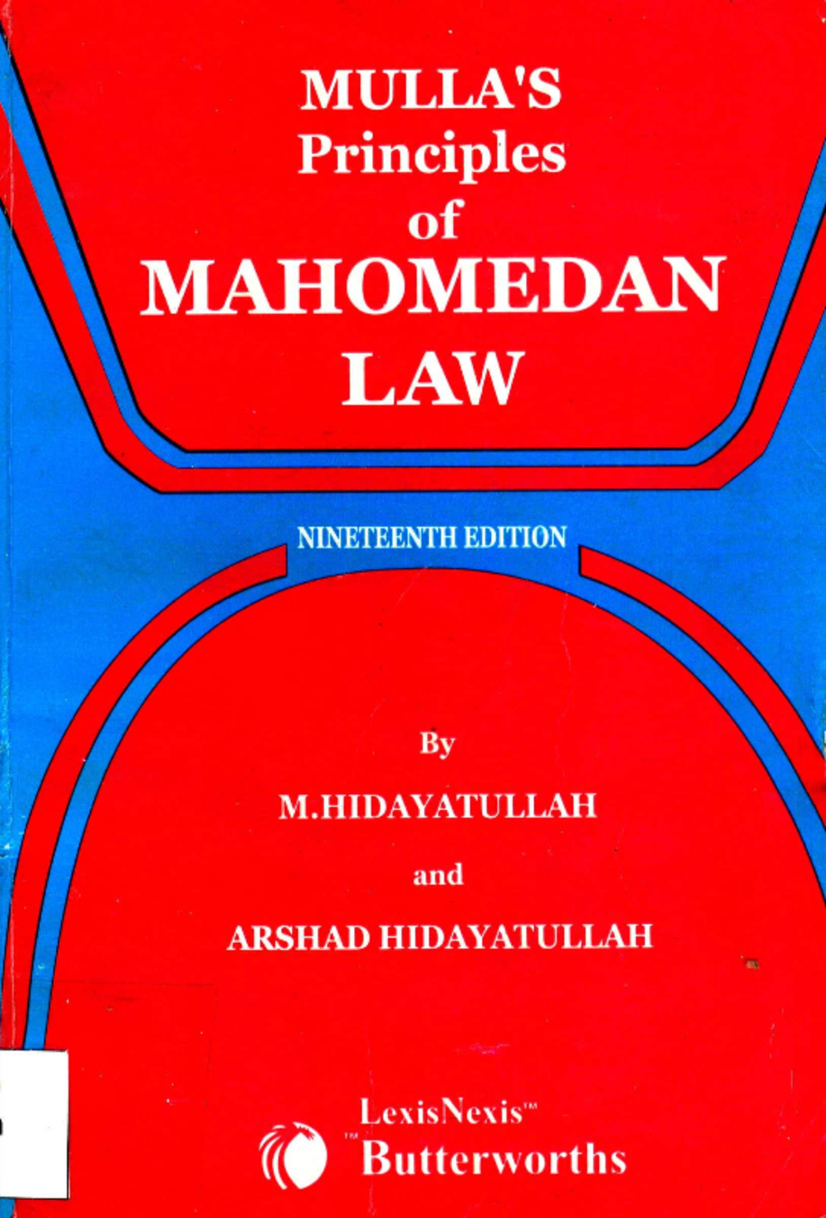 00. Mullas Principles OF Mahomedan LAW - Introductiory Page - UL 'S incinie 5m L e xis N cxi S ...