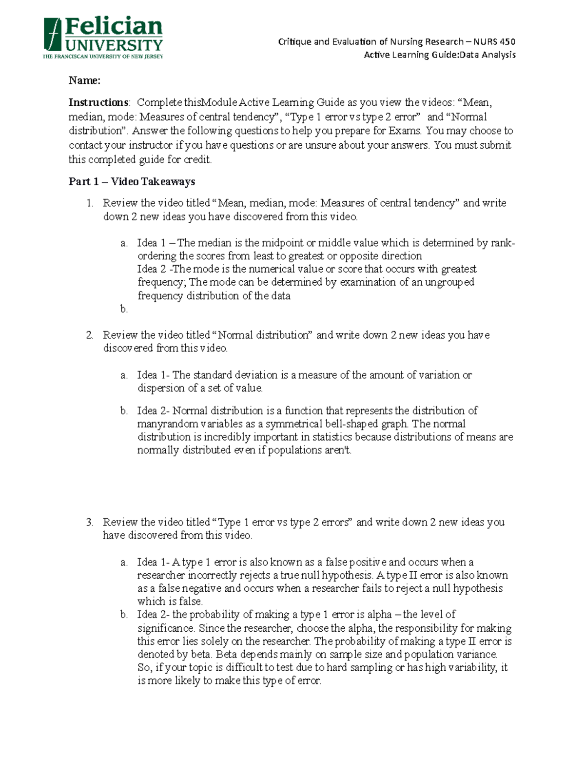 Updated- Active Learning Guide Data Analysis - Active Learning Guide ...